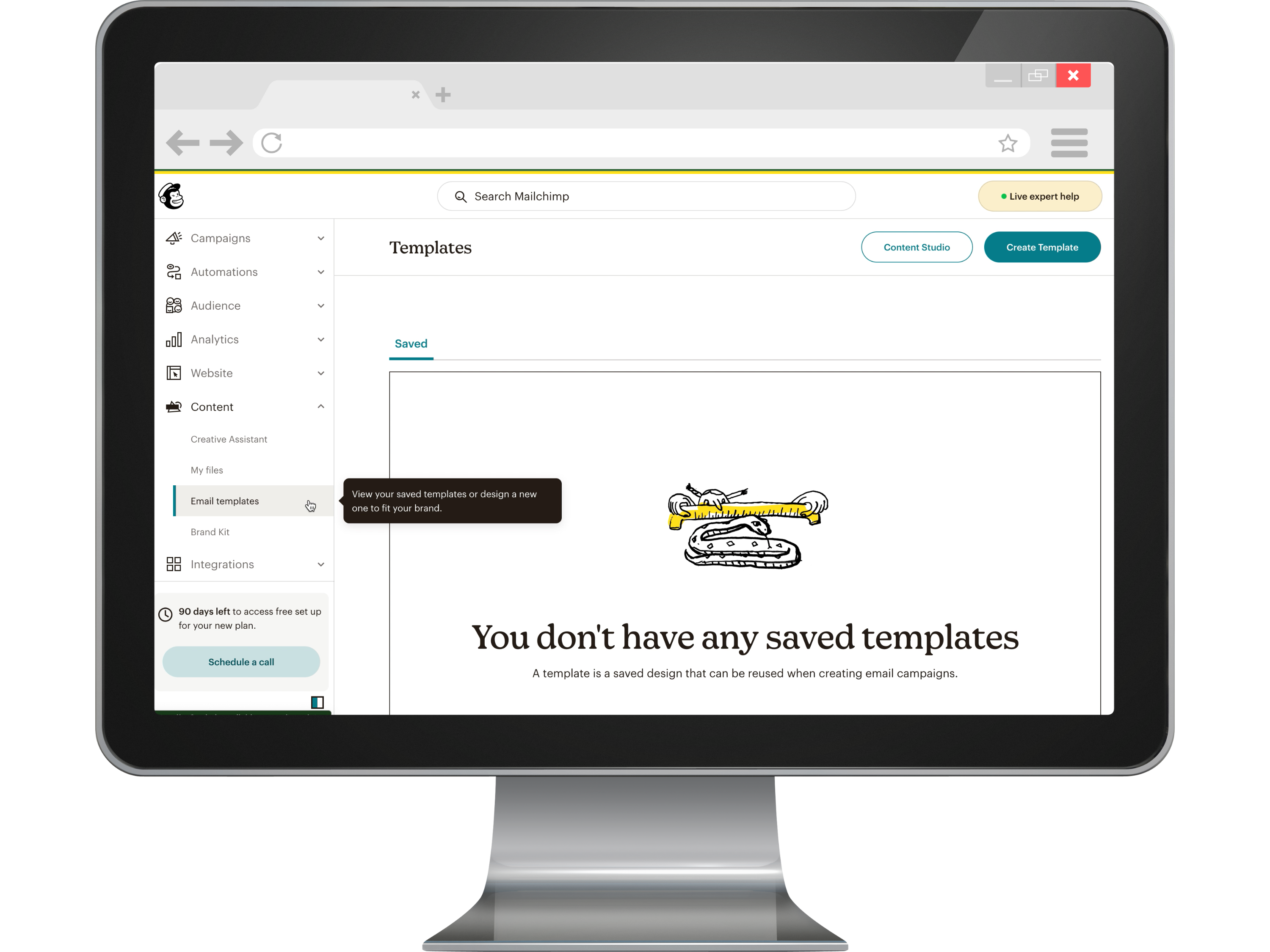 How can I set up an automated email campaign through Mailchimp? – Wherewolf
