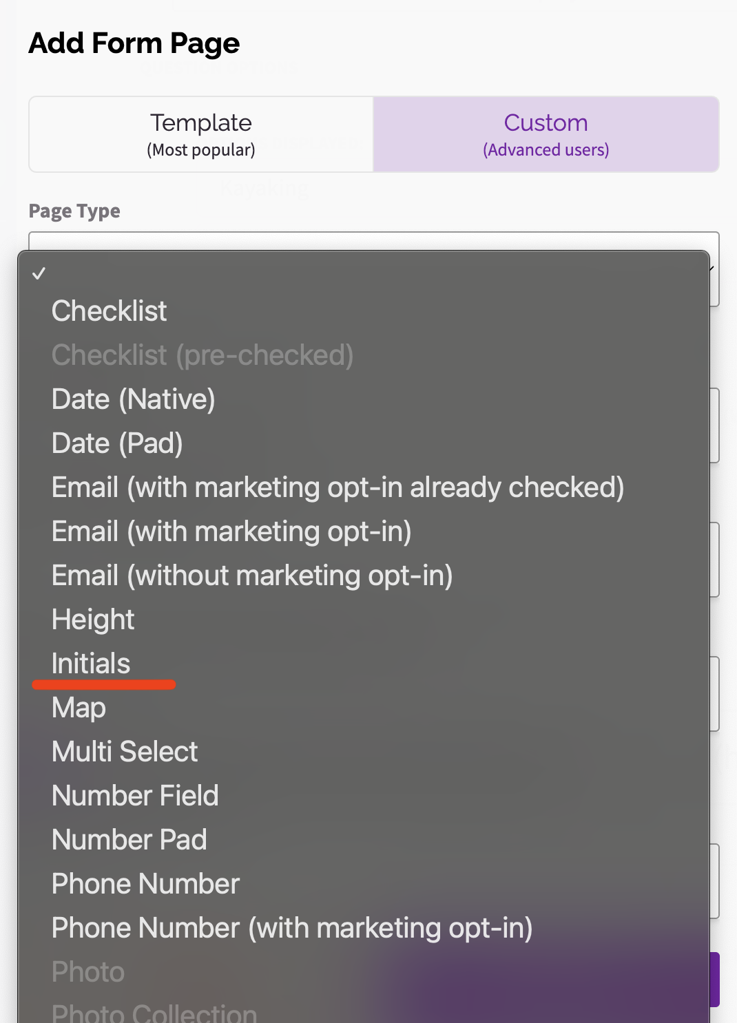 Adding Initials Waiver Page – Wherewolf